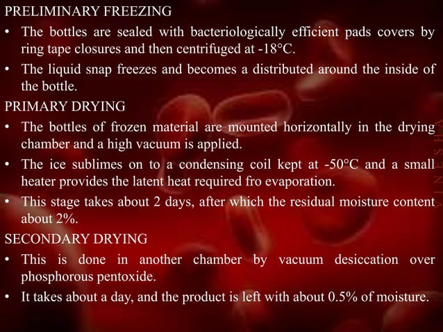 BLOOD PRODUCTS & PLASMA SUBSTITUTES | PPTX | Blood Disorders | Diseases ...