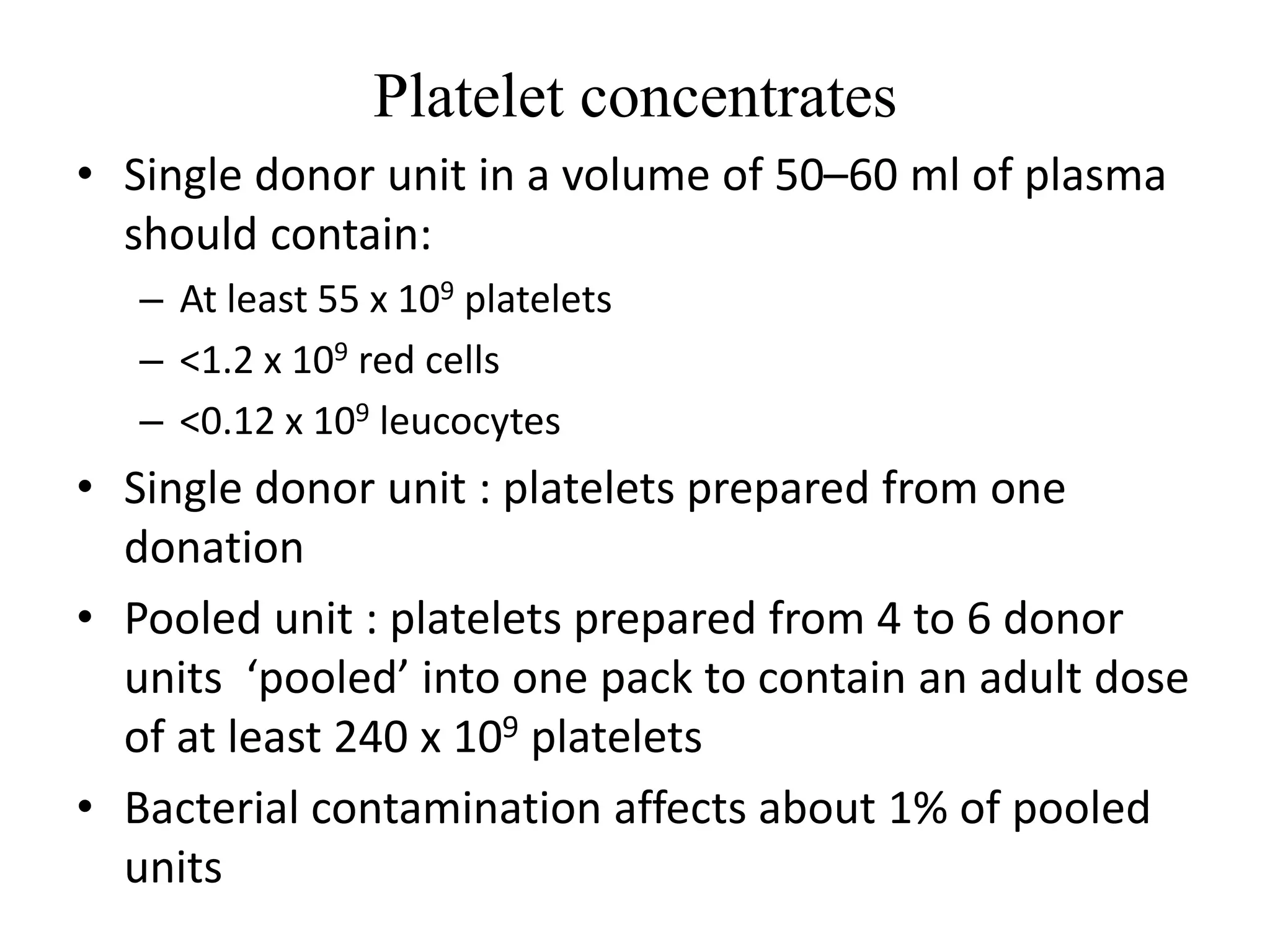 Blood Products & Transfusion, Nutrtion in surgery, Water & electrolyte ...