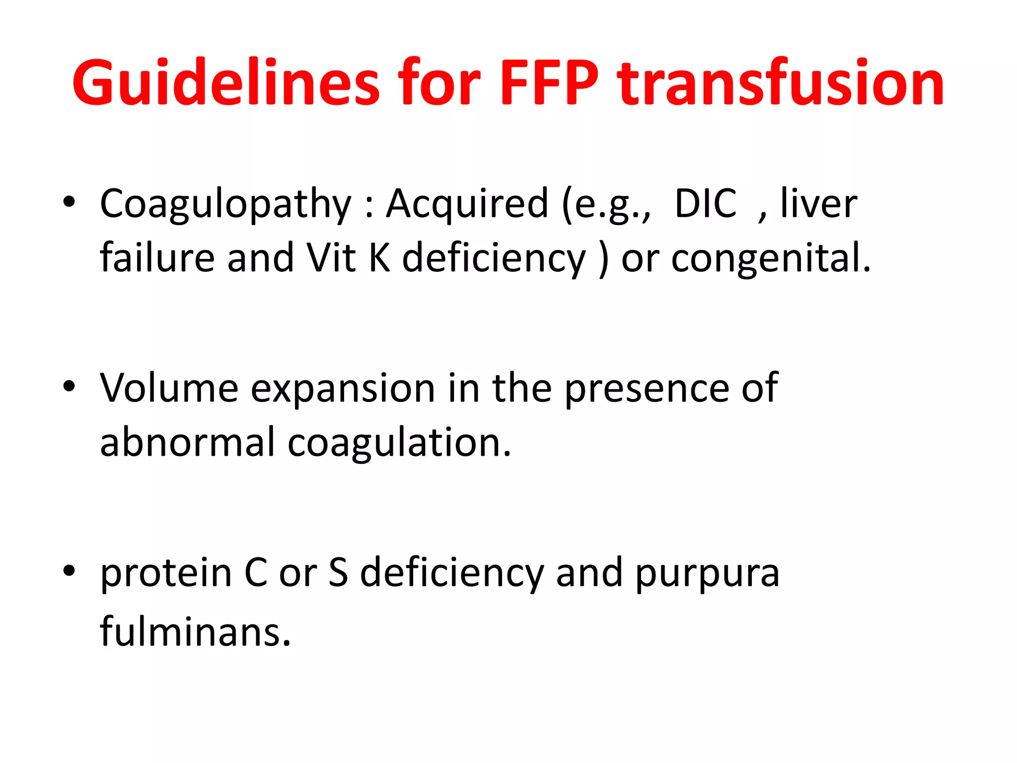 Blood products trasnfusion in neonates | PPTX