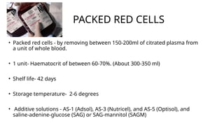 blood product utilisation in icu .pptx