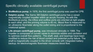 Blood pump perfusion | PPTX