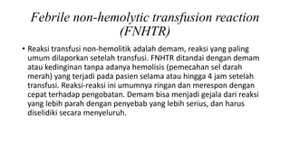 Blood Safety Basics in presentation for education | PPTX