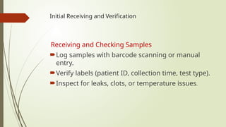 BLOOD SAMPLE COLLECTION, PROCEDURE and PROCESSING.pptx