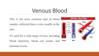 Blood Sample Collection in hospitals (Lab) | PPTX