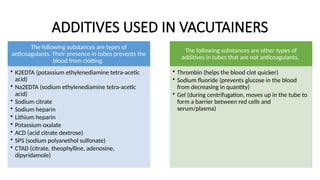 Blood sample collection procedure with steps | PPT