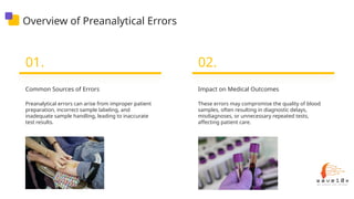 Blood Sample Collection in Closed Vacuum Tubes to Reduce Preanalytical ...