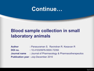 Blood Sample Collection Method.ppt