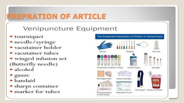 Blood sample collection procedure ppt | PPTX | First Aid | Injuries