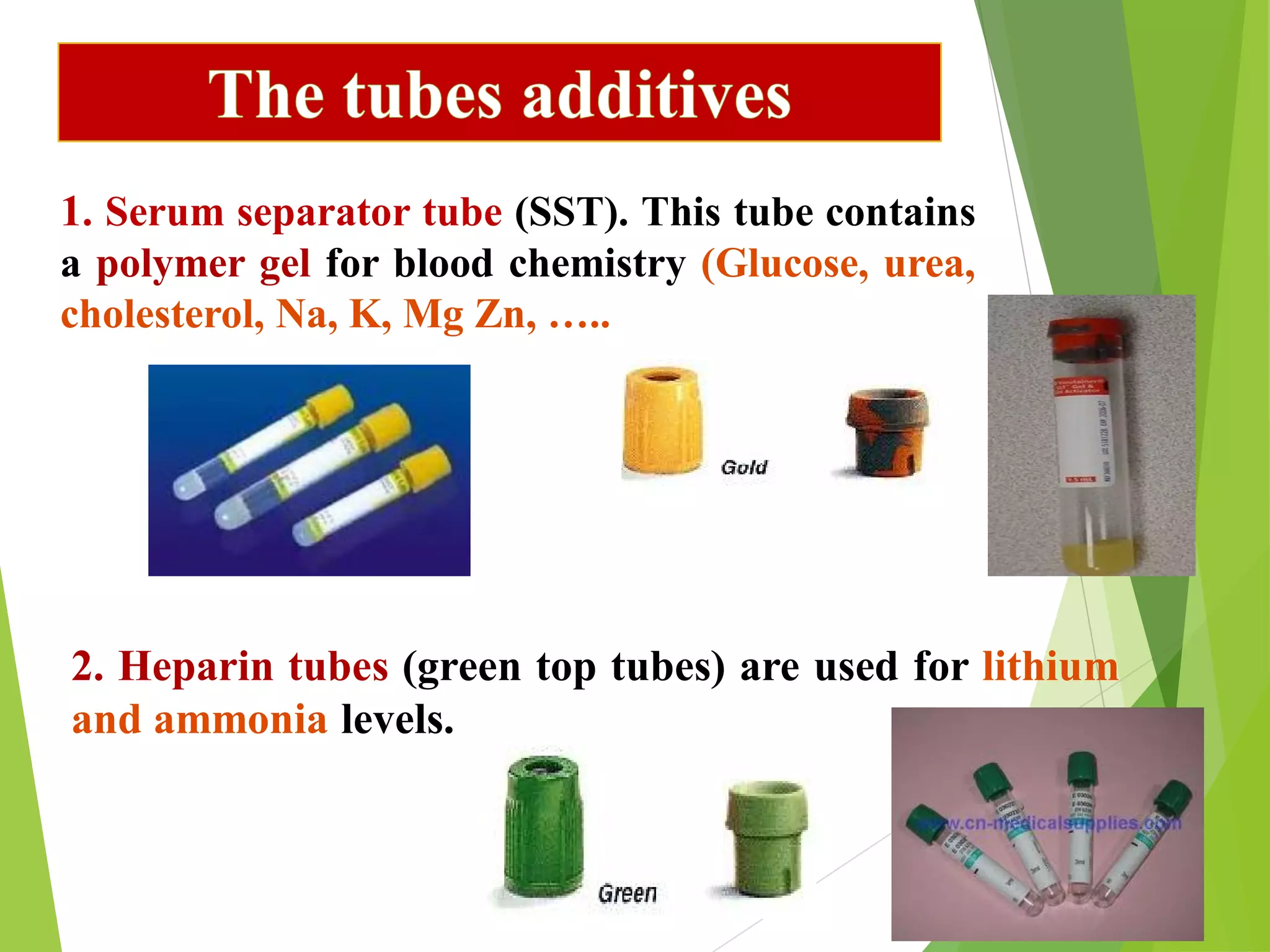 Blood Samples - equipment of blood sample | PPT