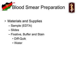 Blood smear | PPT