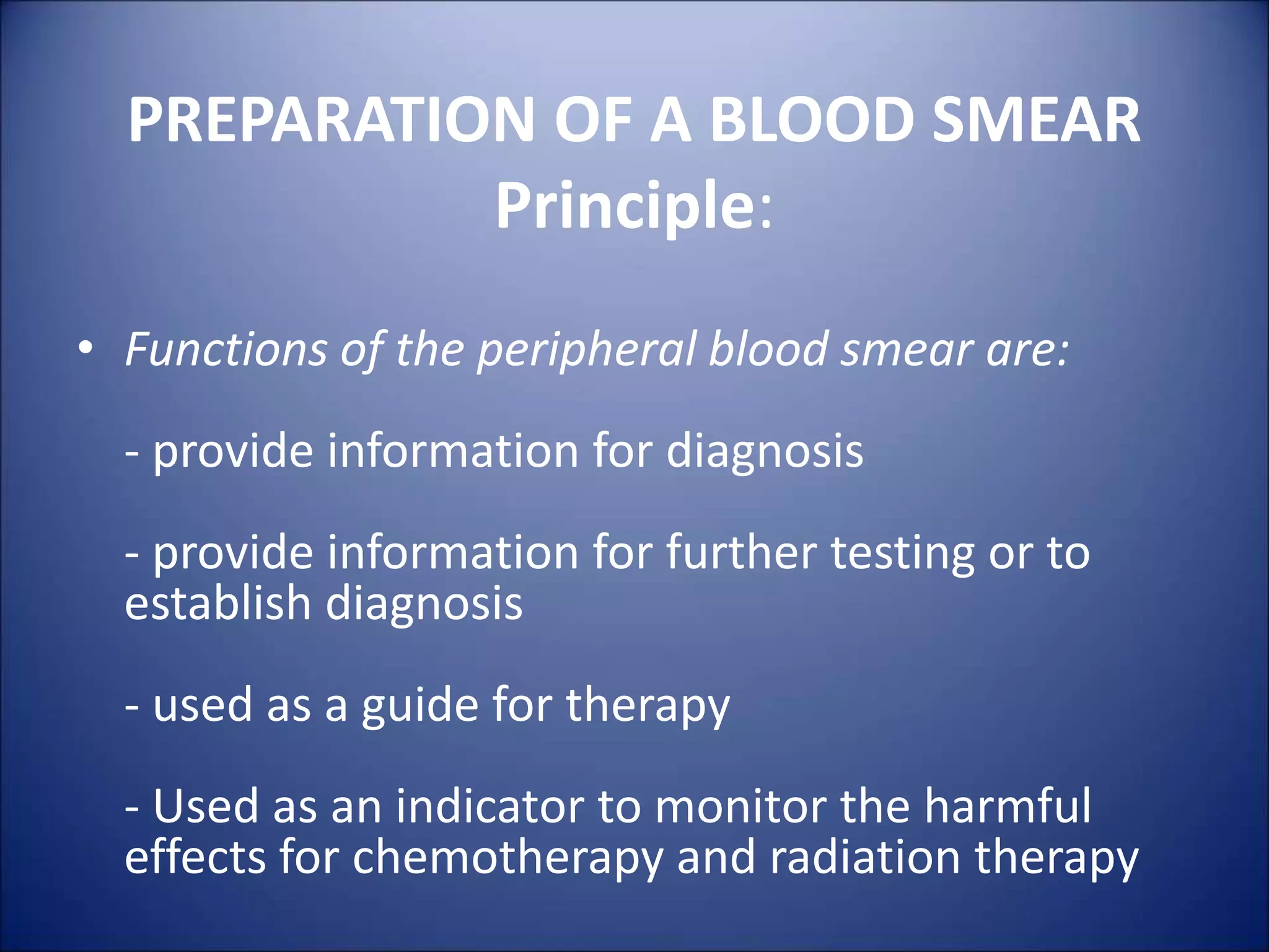 Blood smear | PPT