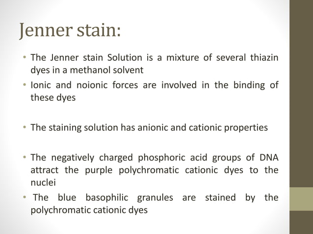 Blood smear staining | PPTX | Blood Disorders | Diseases and Conditions