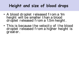 Bloodspatter | PPT
