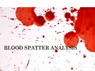 Blood Splatter Powerpoint Background