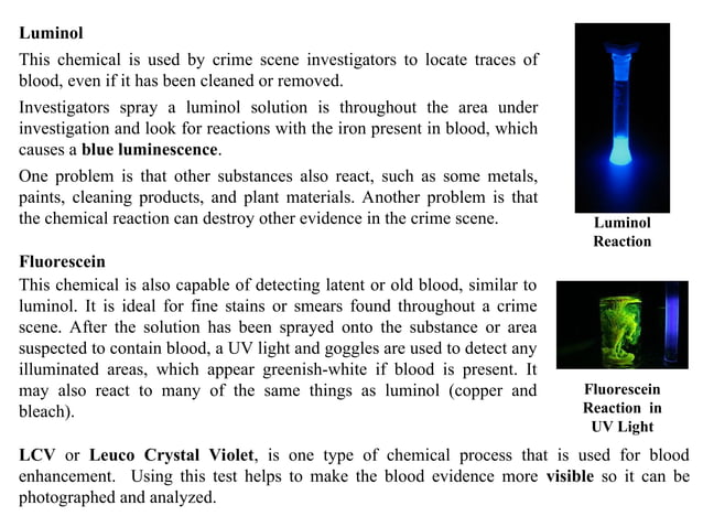 Blood spatter analysis is a key forensic technique used to reconstruct ...