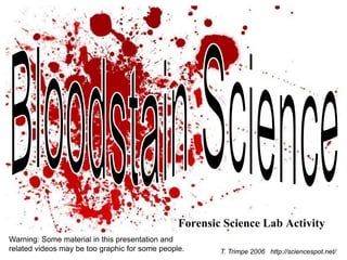 Blood spatter | PPT