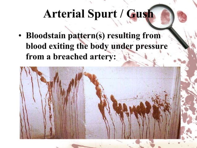 Blood spatter analysis | PPTX