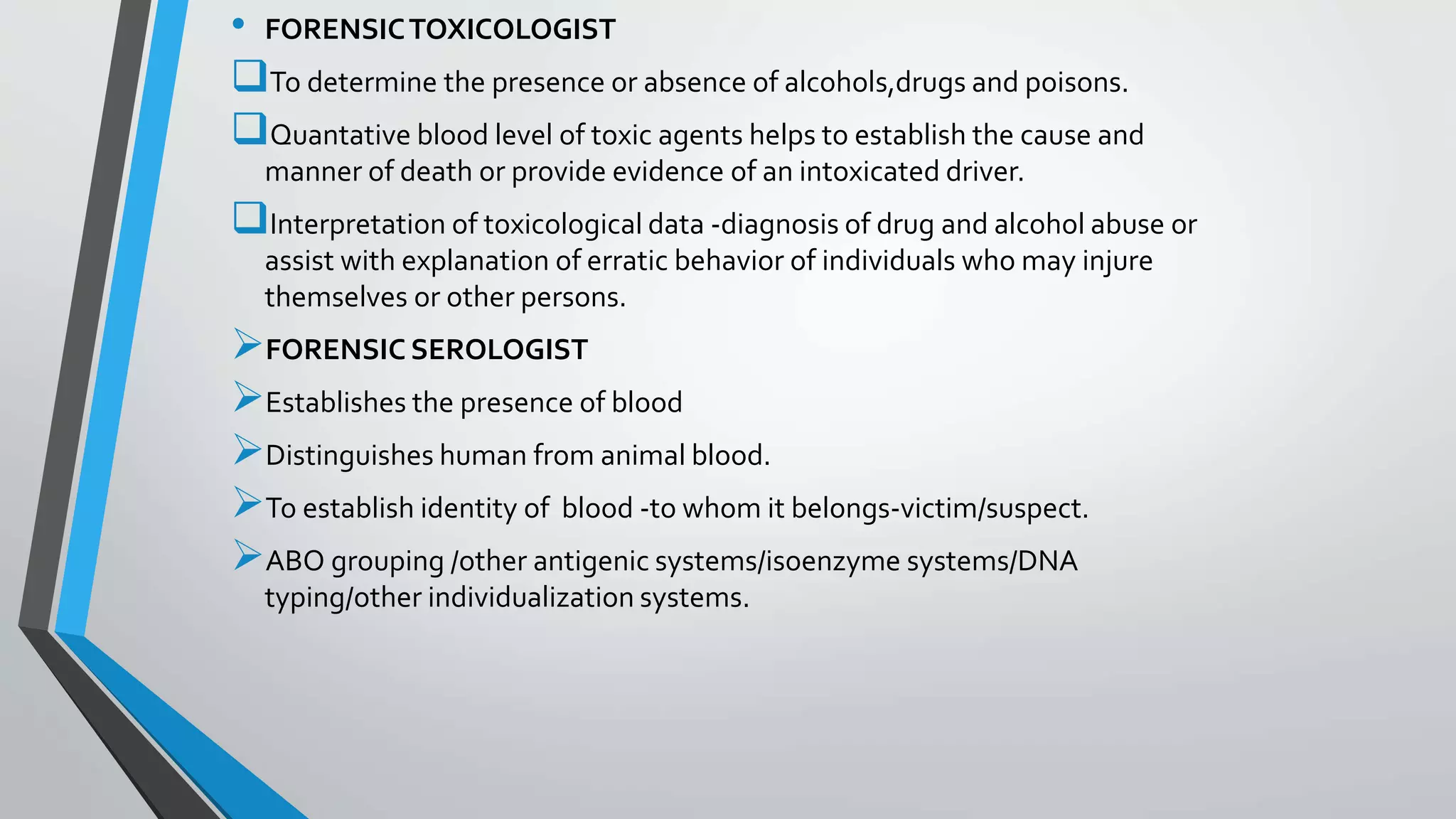 Blood spatter interpretation-FORENSIC SEROLOGY | PPTX | Physics | Science