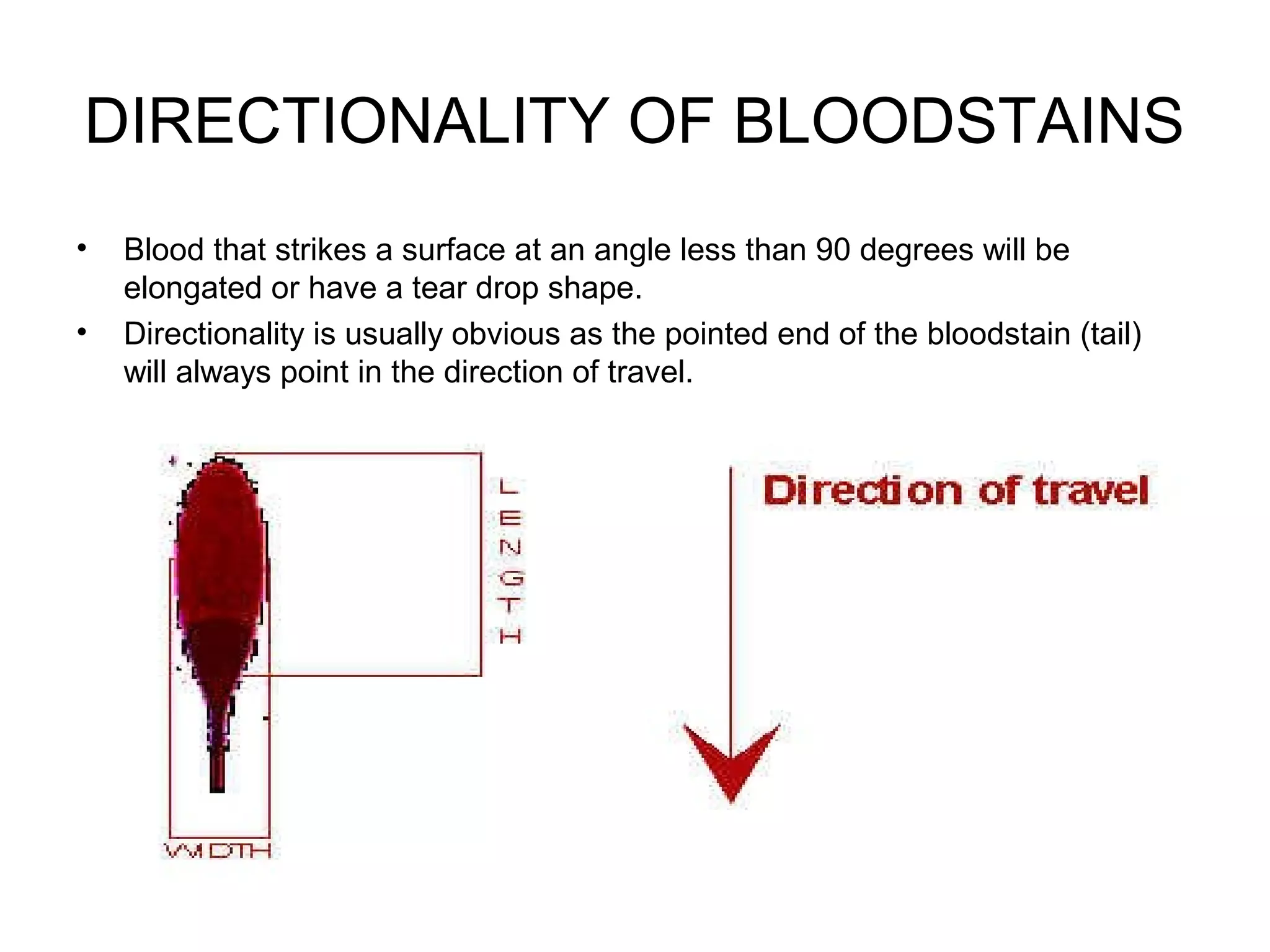 Blood Spatters Analysis | PPT