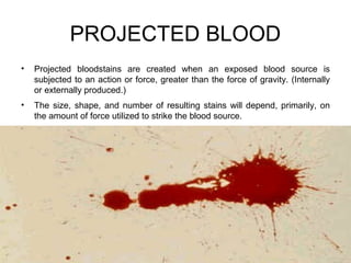 Blood Spatters Analysis | PPT