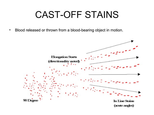 Blood Spatters Analysis | PPT | Chemistry | Science