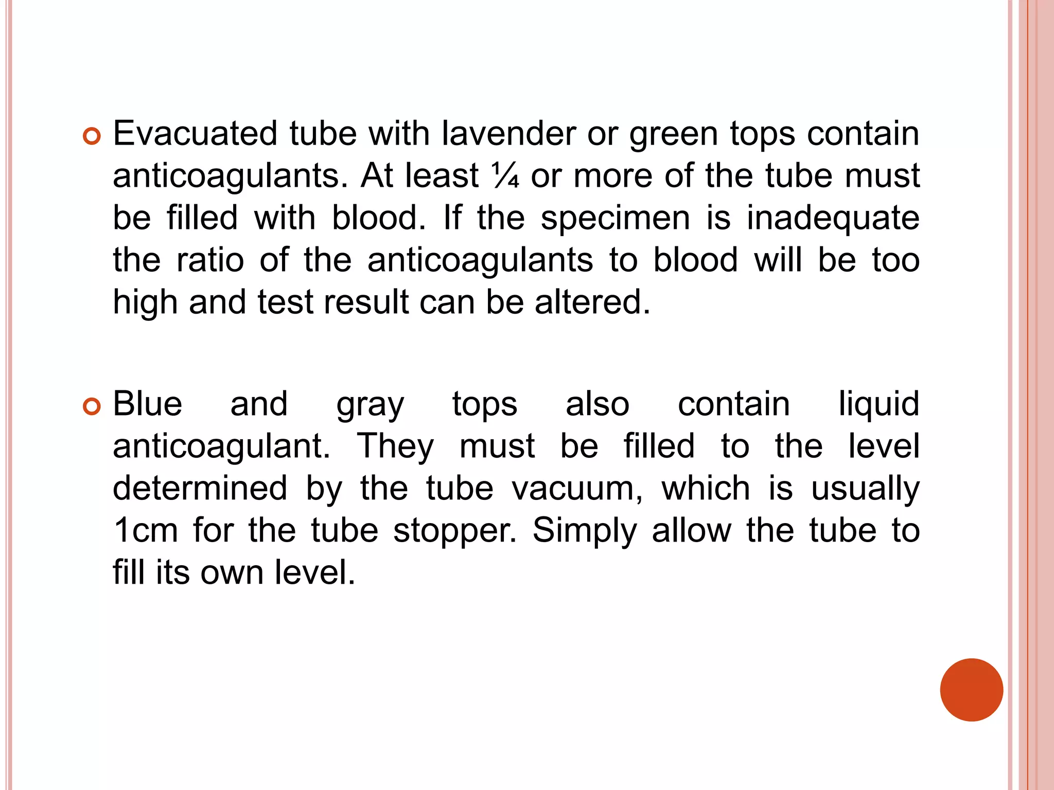 Blood specimen collection | PPTX