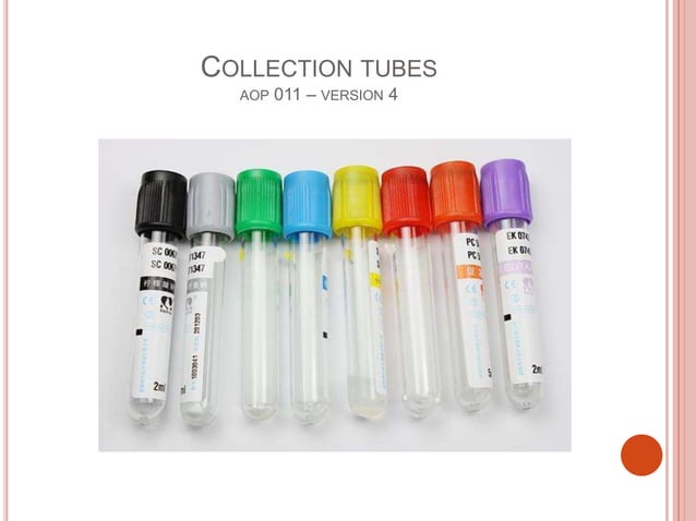 Blood specimen collection | PPTX