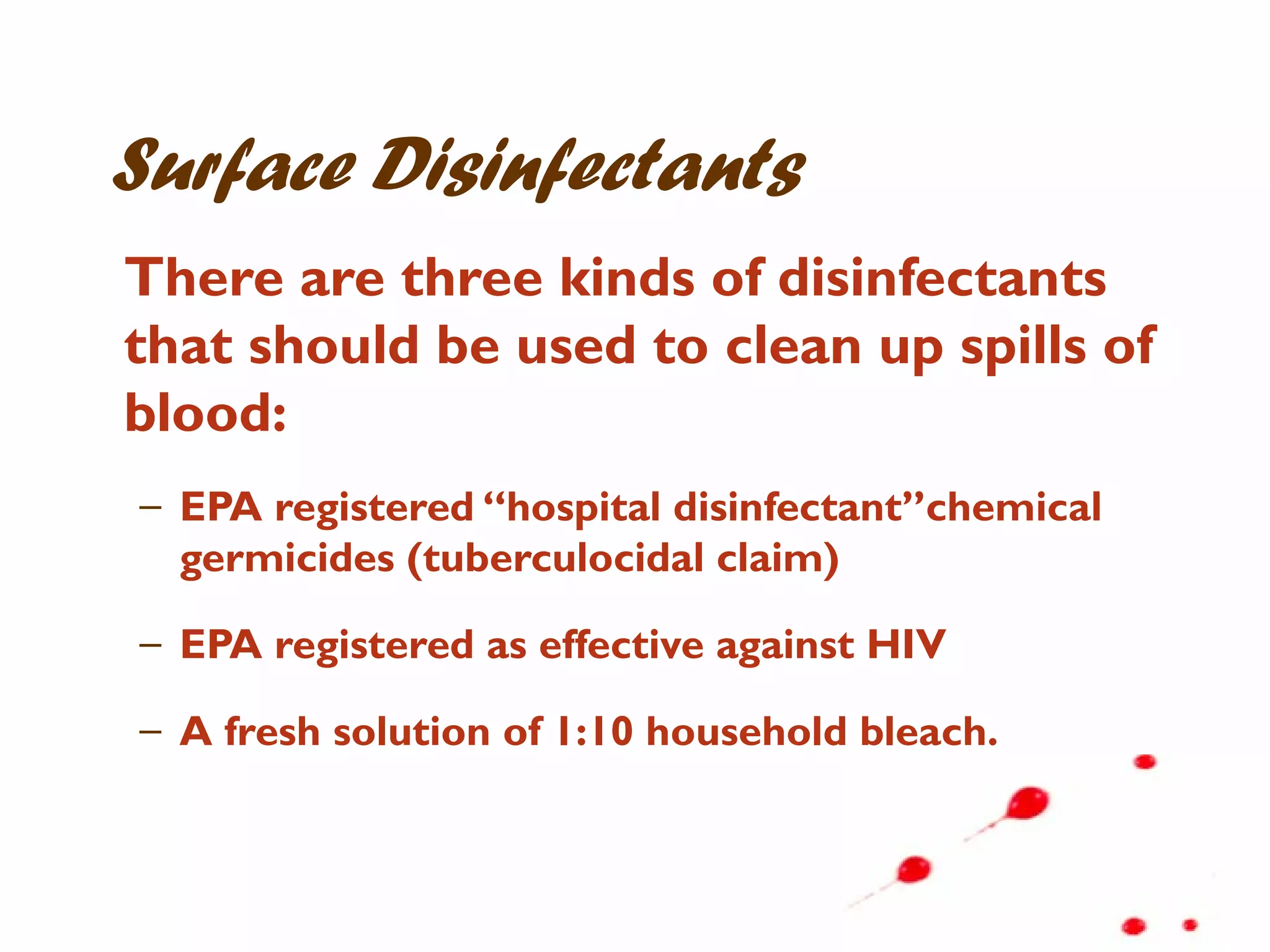 Blood spills | PPT