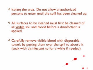 Blood spills | PPT