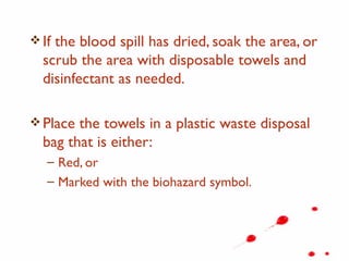 Blood spills | PPT