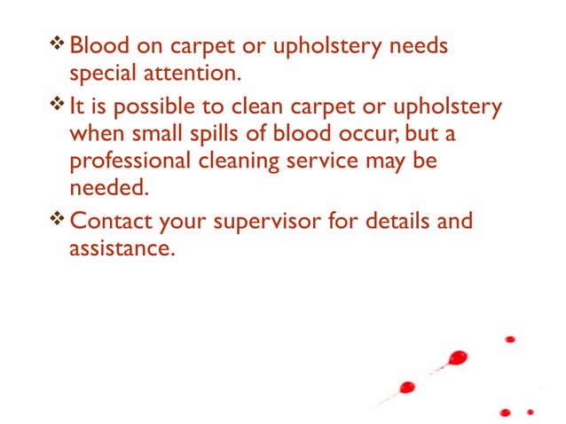 Blood spills | PPT