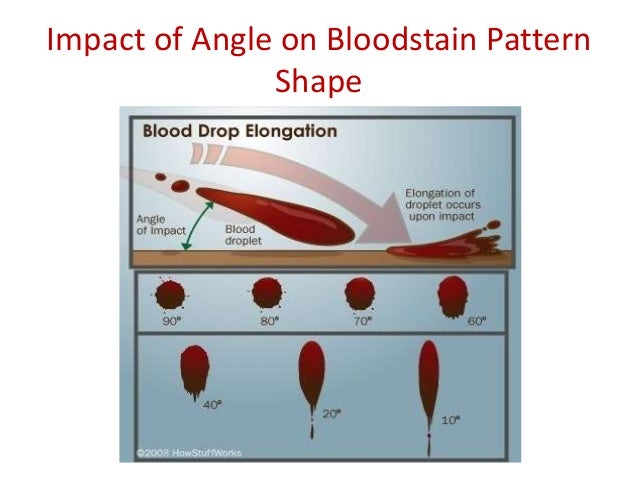 Blood stain pattern analysis Blood stain pattern analysis