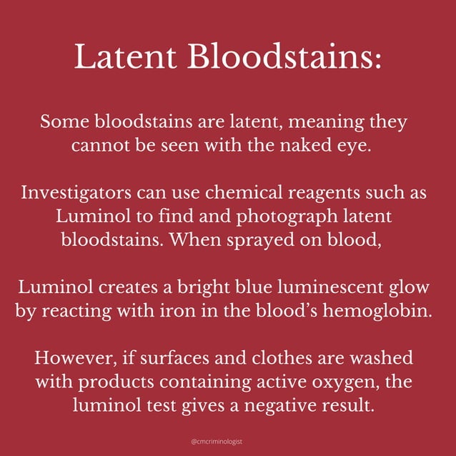 Bloodstain pattern analysis | PDF