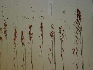 Arterial Spray Blood Spatter