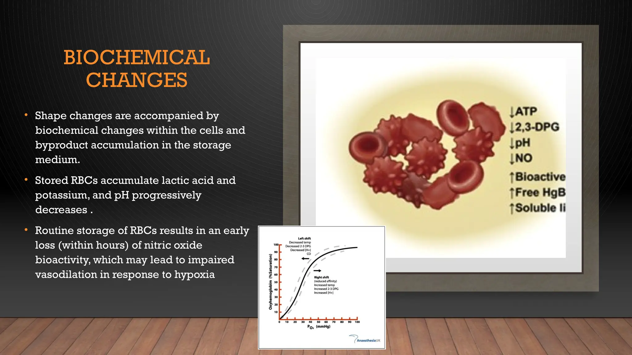 Blood storage lesion in blood bag during cold storage | PPTX