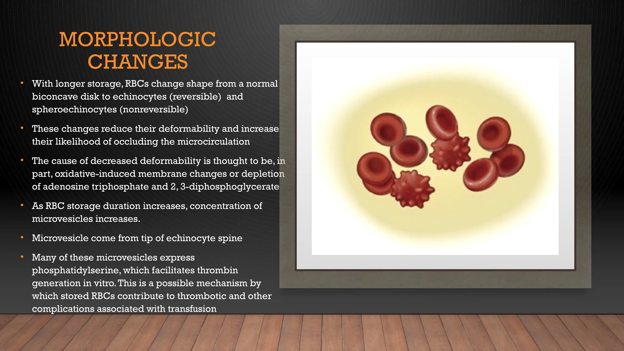 Blood storage lesion in blood bag during cold storage | PPTX | Blood ...