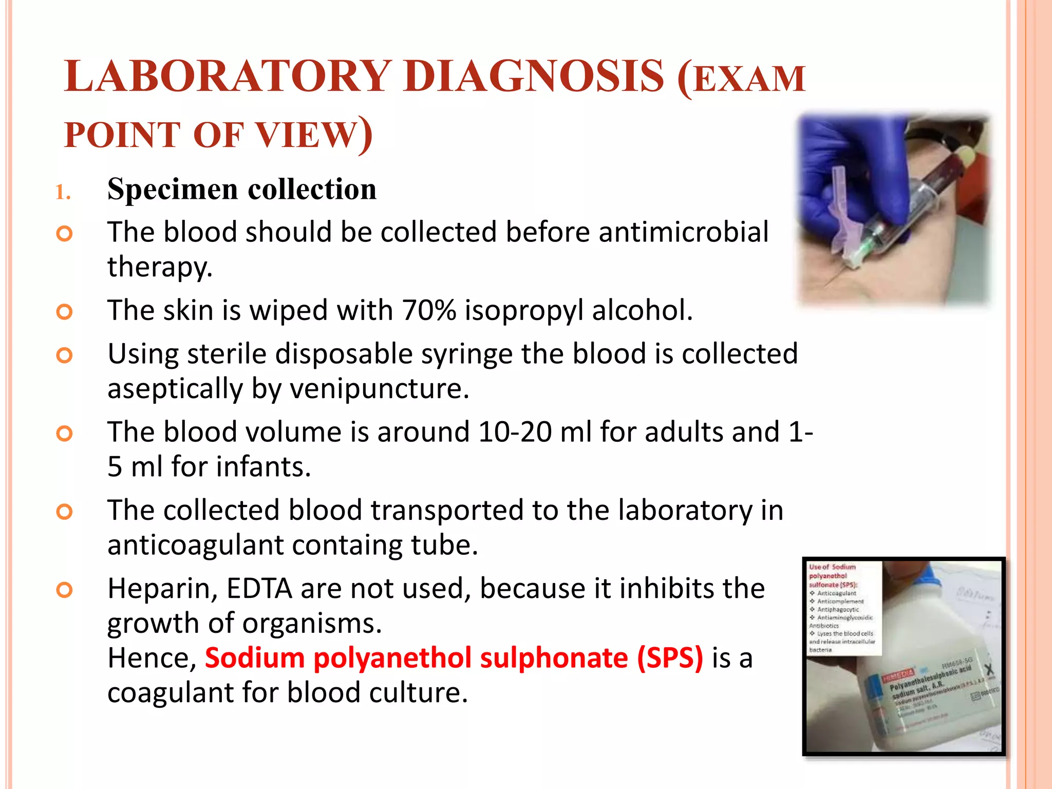 Blood stream infections- clinical microbiology | PPTX