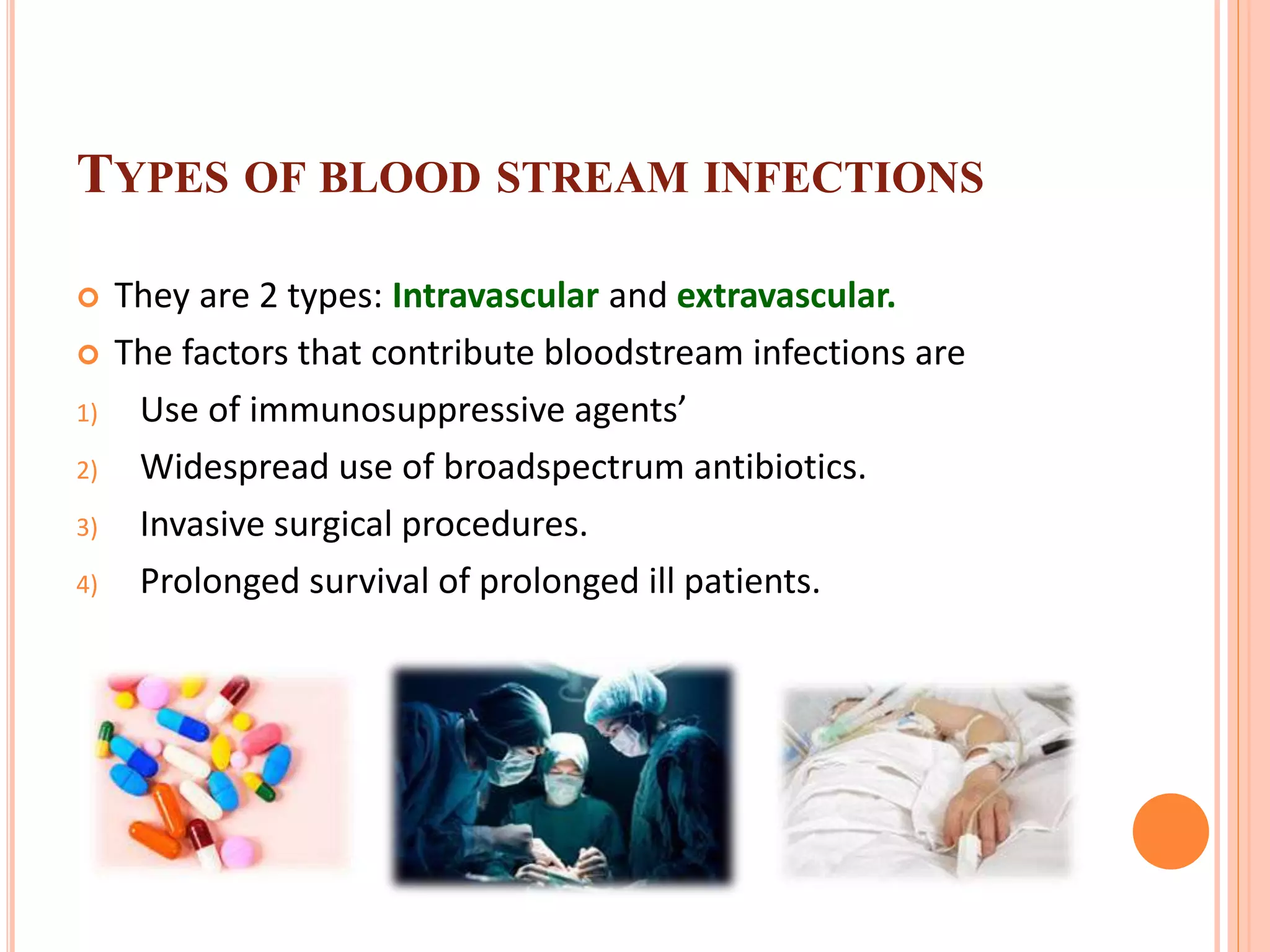 Blood stream infections- clinical microbiology | PPTX