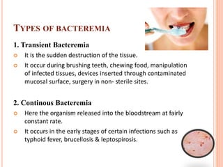 Types Of Bacteremia
