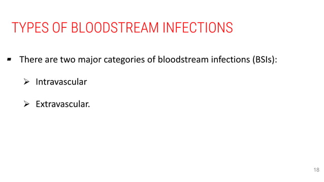Blood stream infections1 | PPT