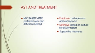 Bloodstream infections& infections causing anaemia | PPTX
