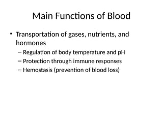 Blood_Structure_and_Functions.pptxblood. | PPTX