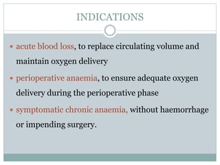 Blood substitues | PPTX