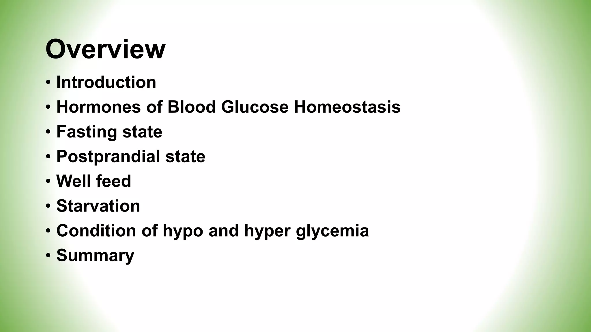 Blood sugar homeostasis | PPTX | Endocrine and Metabolic Diseases ...