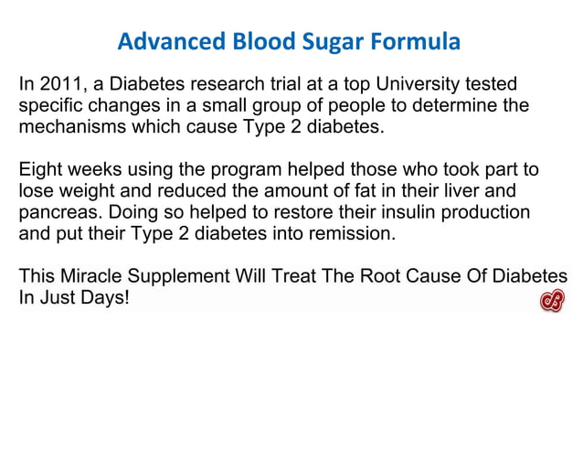 Blood Sugar Premier - Advanced Blood Sugar Support Formula | PPT