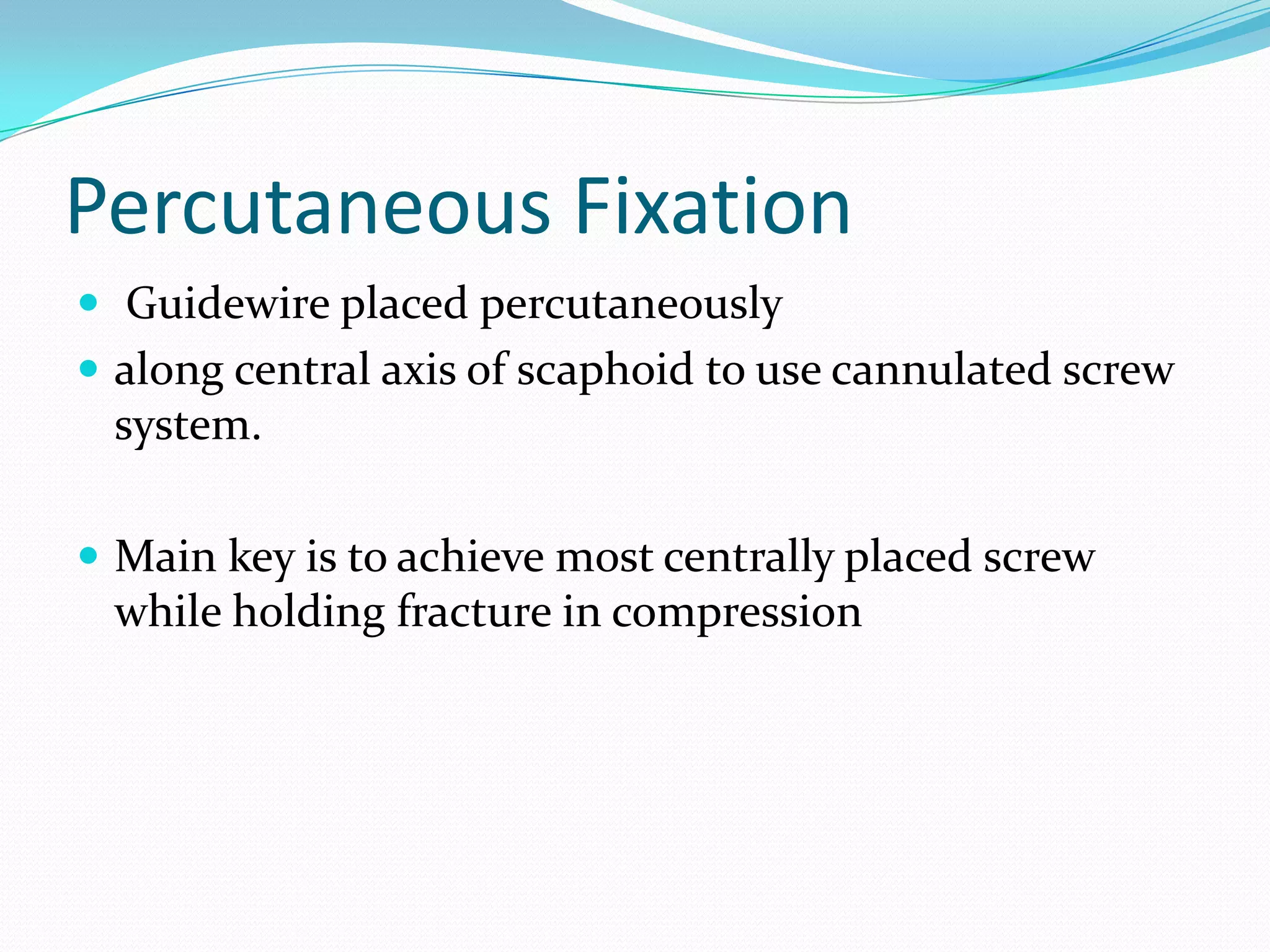 Blood supply & fractures of scaphoid | PPTX