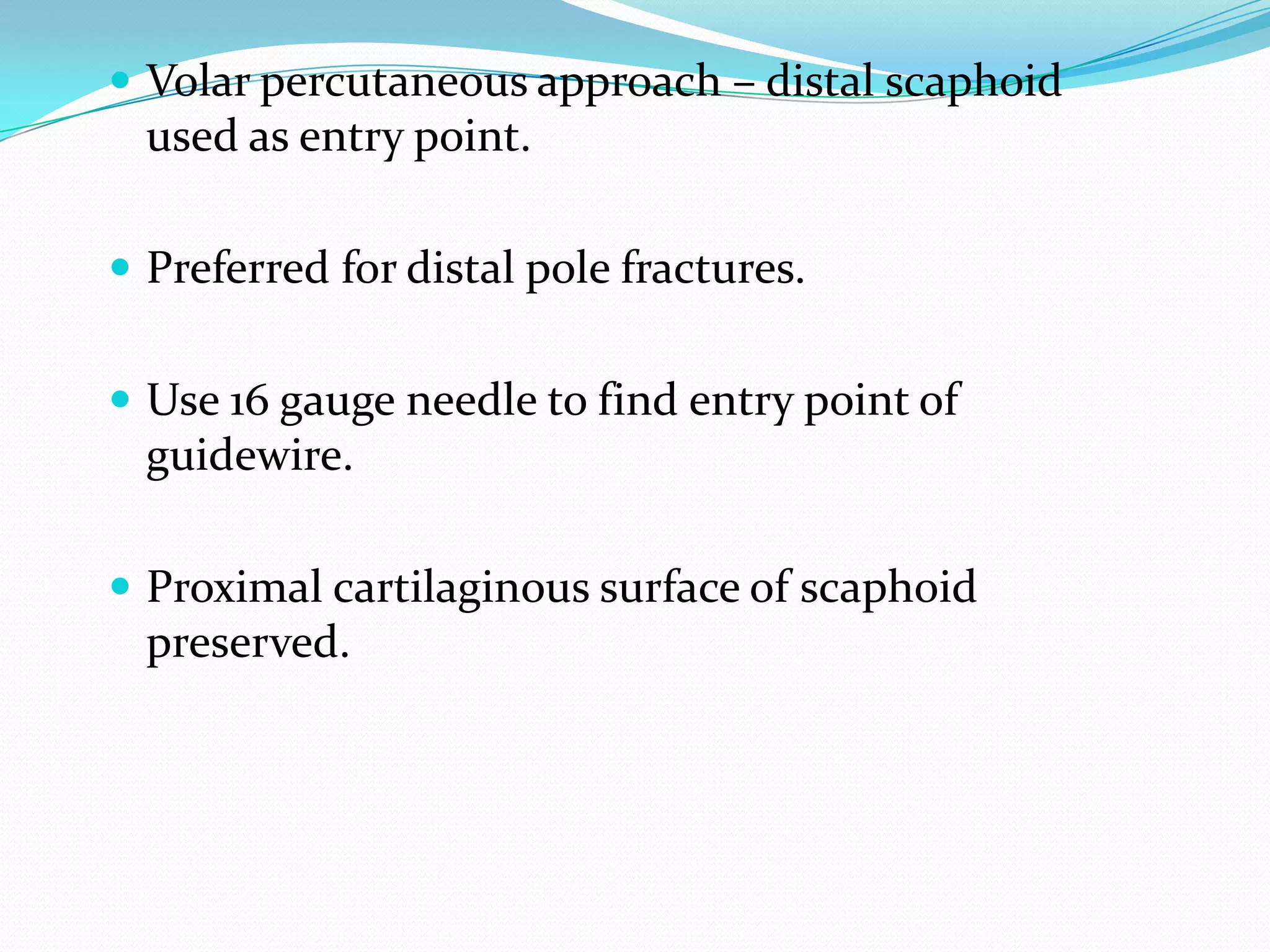 Blood supply & fractures of scaphoid | PPTX