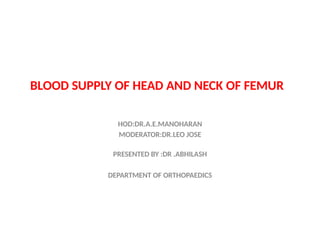 blood supply neck of femur.pptx ssssssss | PPTX