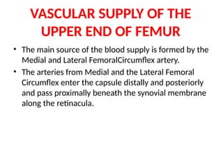 blood supply neck of femur.pptx ssssssss | PPTX