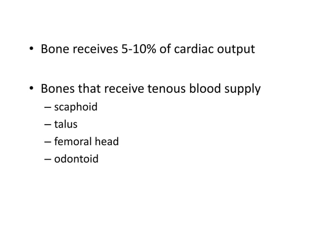 Blood supply of long bones | PPTX | Bone and Joint Conditions ...